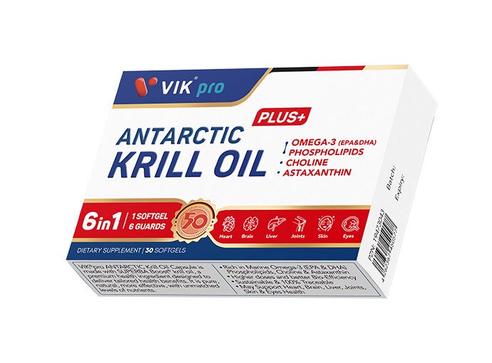 VIKPRO南极海洋磷脂纯磷虾油